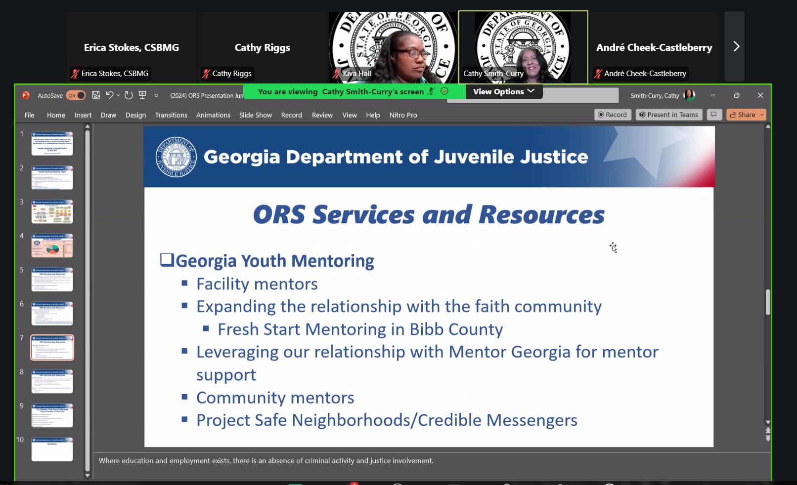 Enhancing Youth Outcomes: A Comprehensive Approach by the Georgia ...